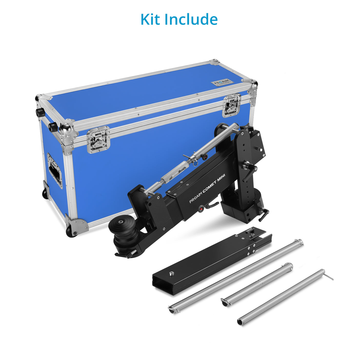 Proaim Comet Mini 4.5ft Euro/Elemac Camera Jib/Crane | 50kg / 110lb Pa