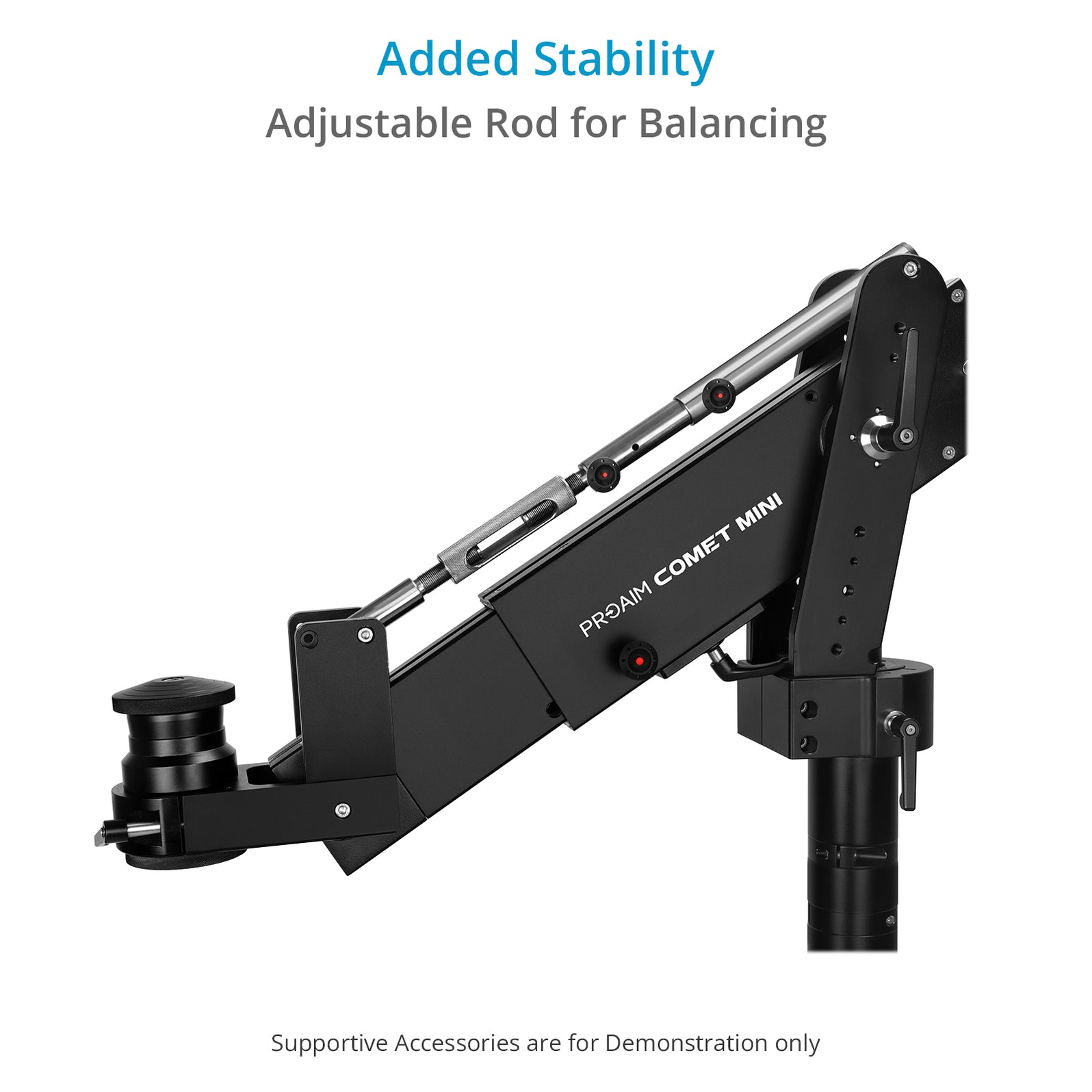 Proaim Comet Mini 4.5ft Euro/Elemac Camera Jib/Crane | 50kg / 110lb Pa