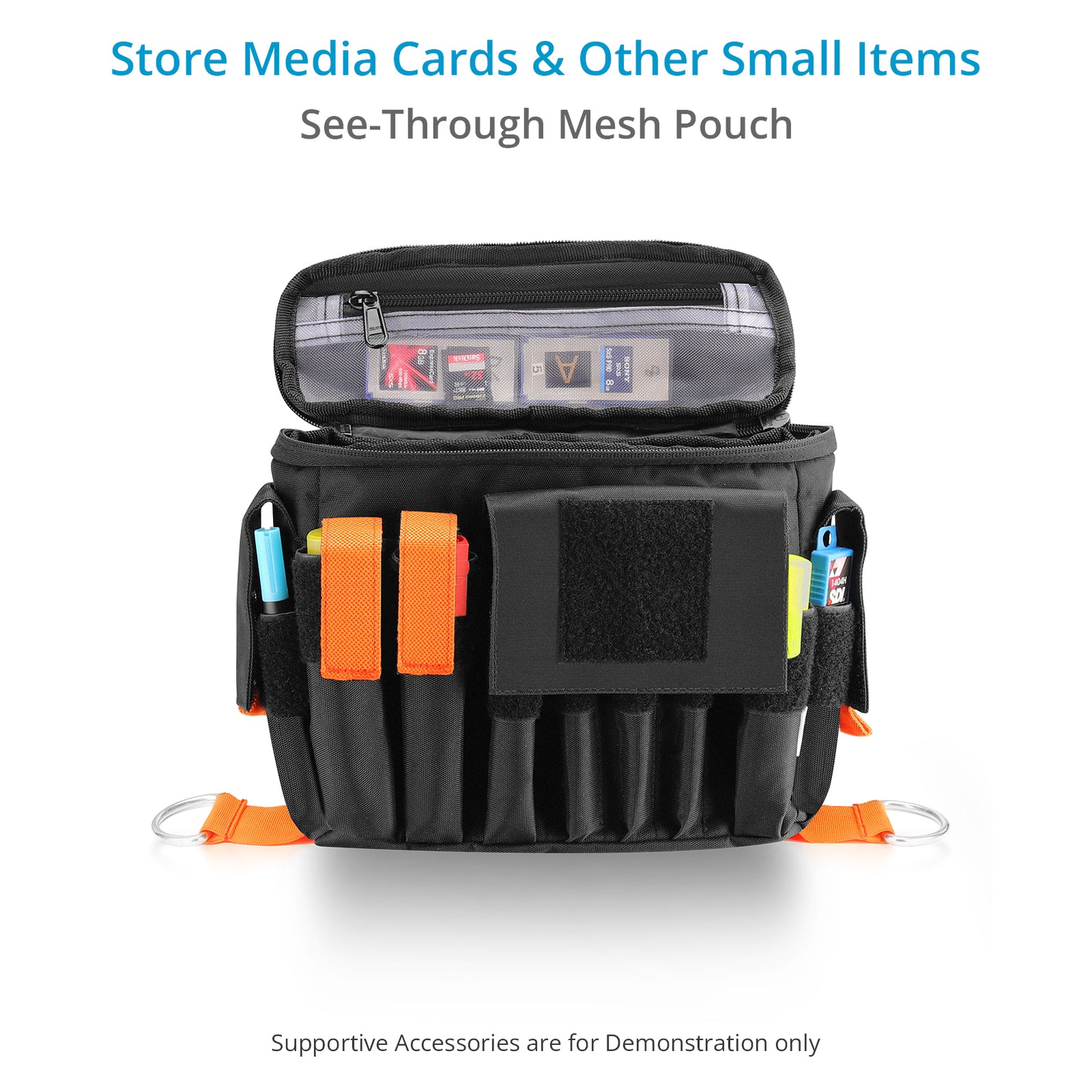 Proaim Cube AC Pouch (Extra Large) for Camera Assistants, Grips & Tech