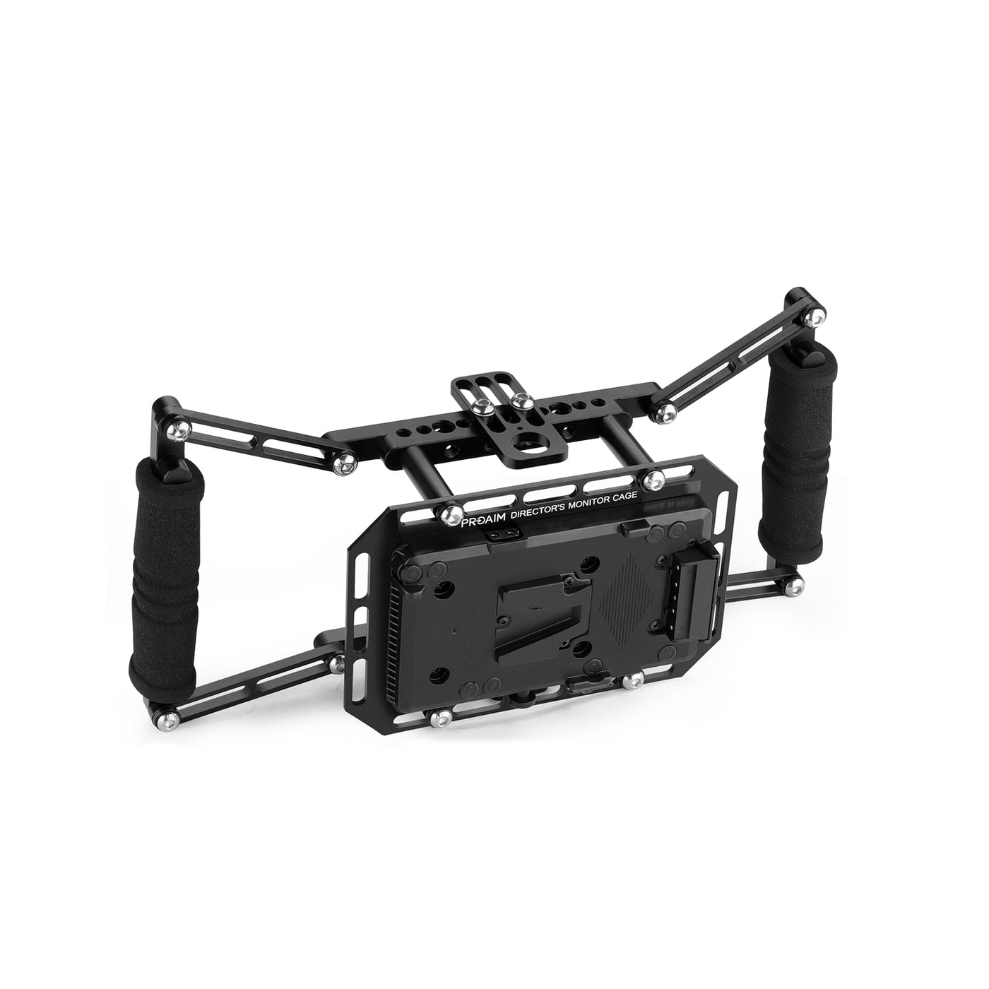 Proaim Director's Cage for 4”-7” LCD Camera Monitors | With V-Mount Pl
