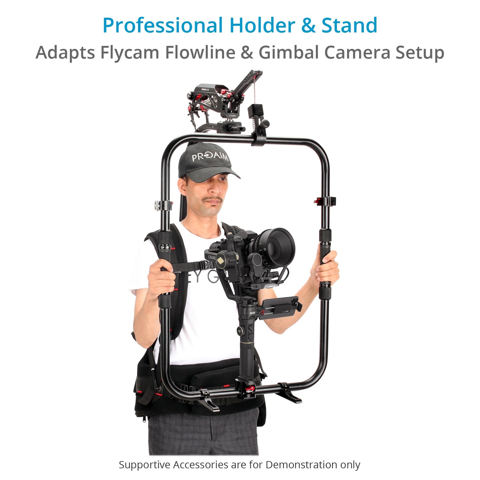 Proaim Handheld Star Ring for Gimbal Camera Stabilizers & Flowline Rig