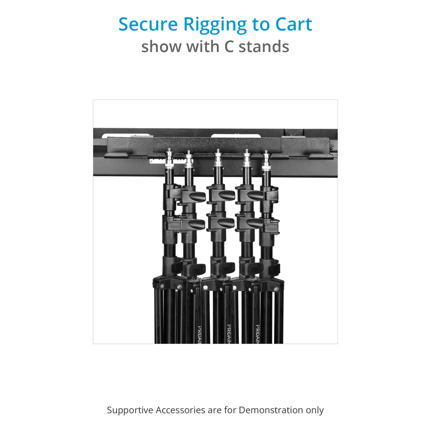 Proaim Holding Bar for Light/C-stands | For | Proaim USA
