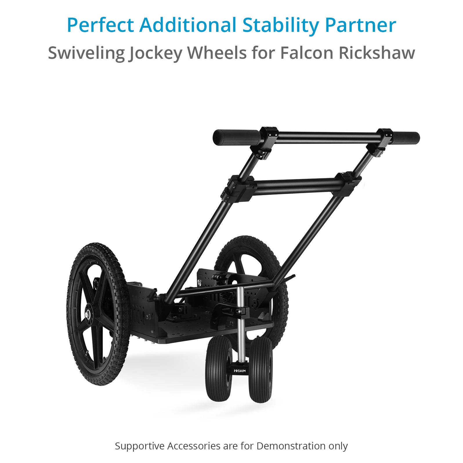 Proaim Jockey Wheel Set for Falcon Camera | Proaim USA