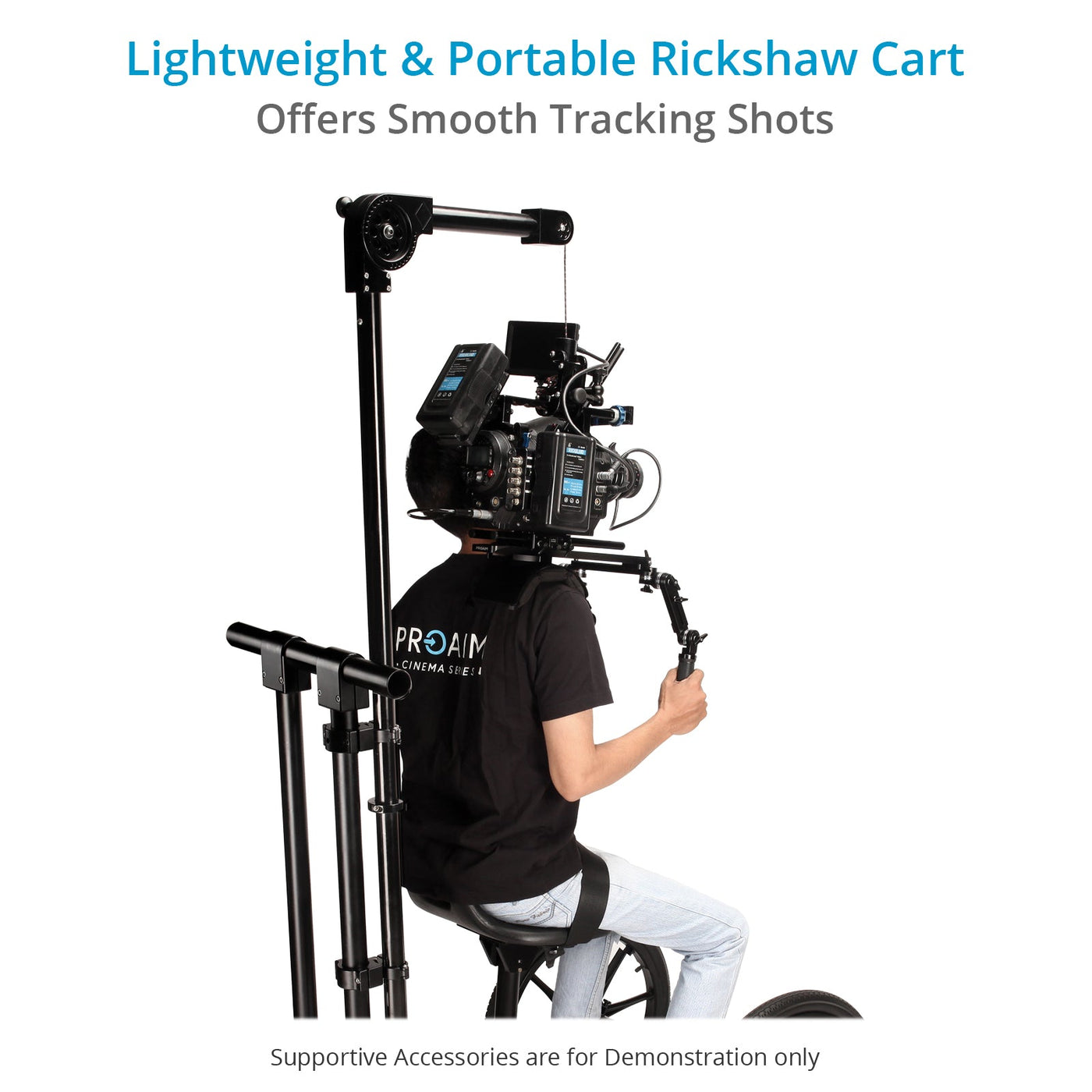 Proaim Magnus Versatile Camera Rickshaw Support | Proaim USA