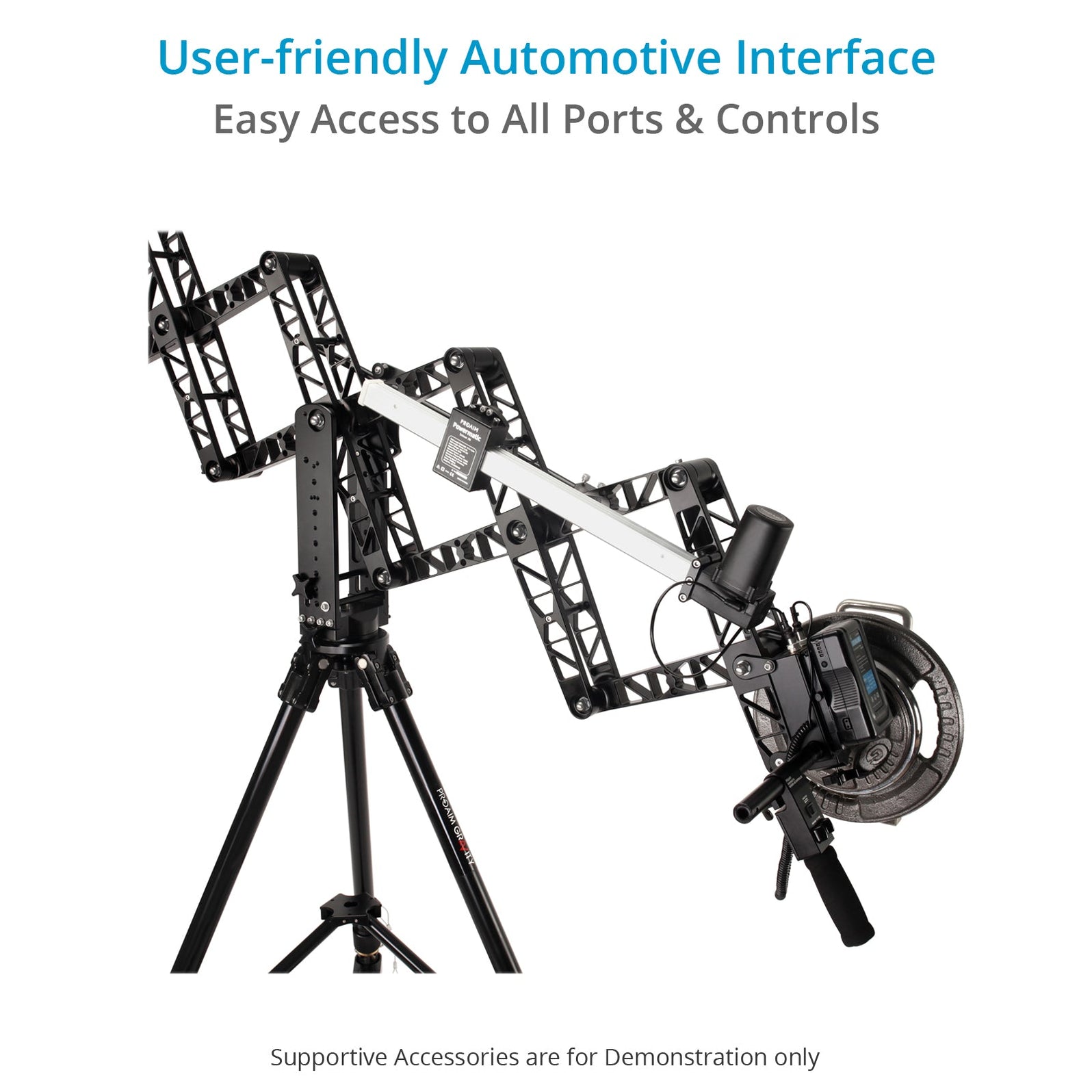 Proaim Powermatic Scissor 17ft Telescopic Camera Jib Crane