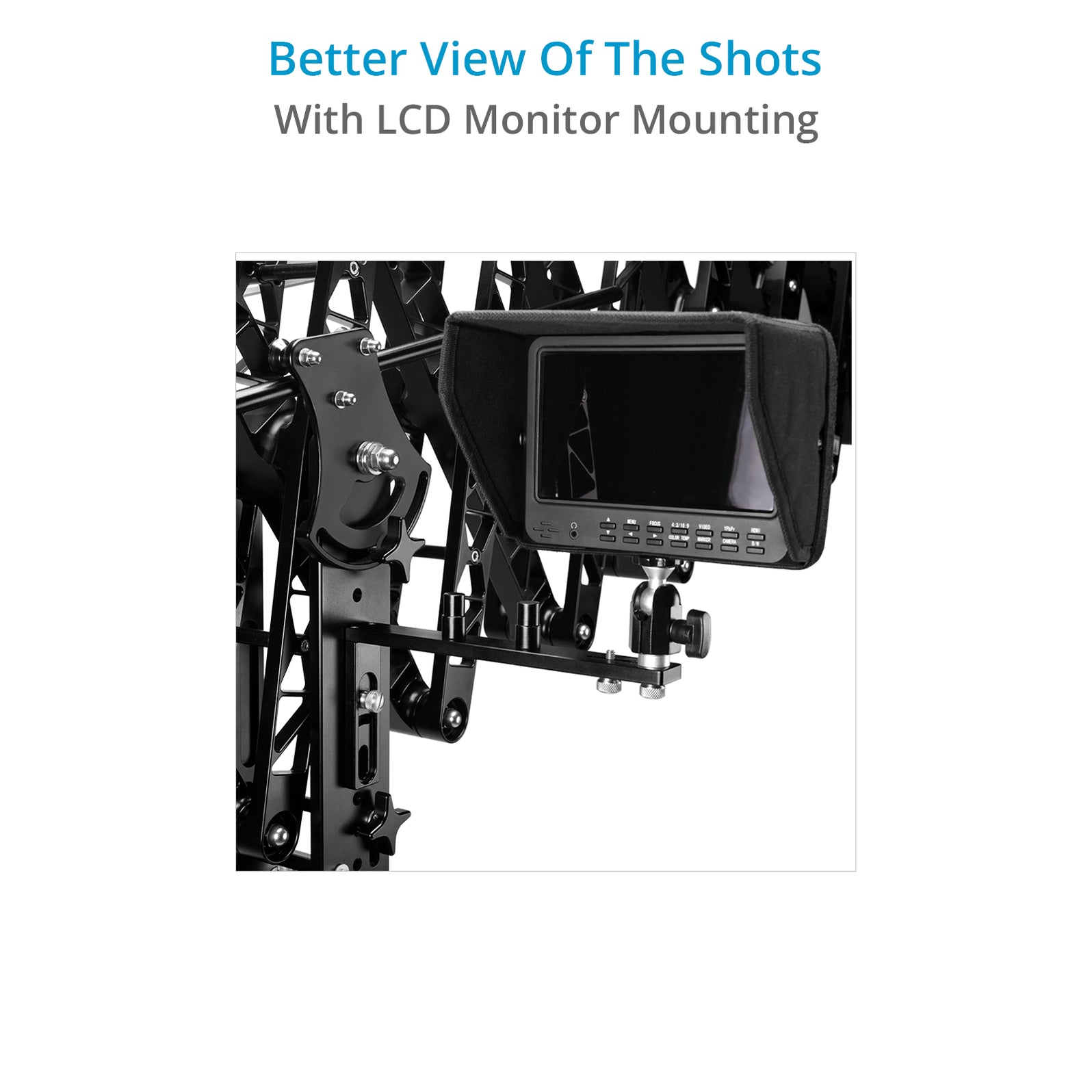 Proaim Powermatic Scissor Pro 17ft Telescopic Camera Jib Crane w New R