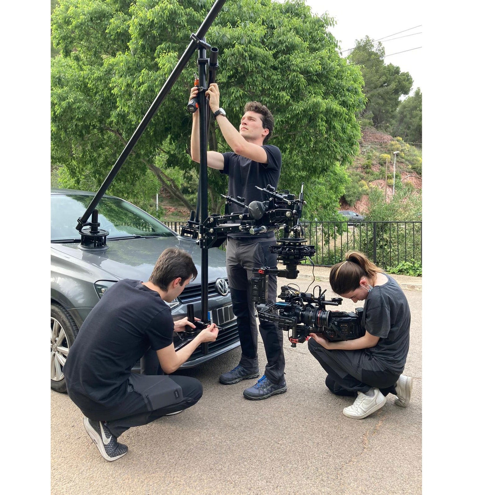 Proaim Action-King 8” Suction Mount Car Camera Rigging System | ø42mm.