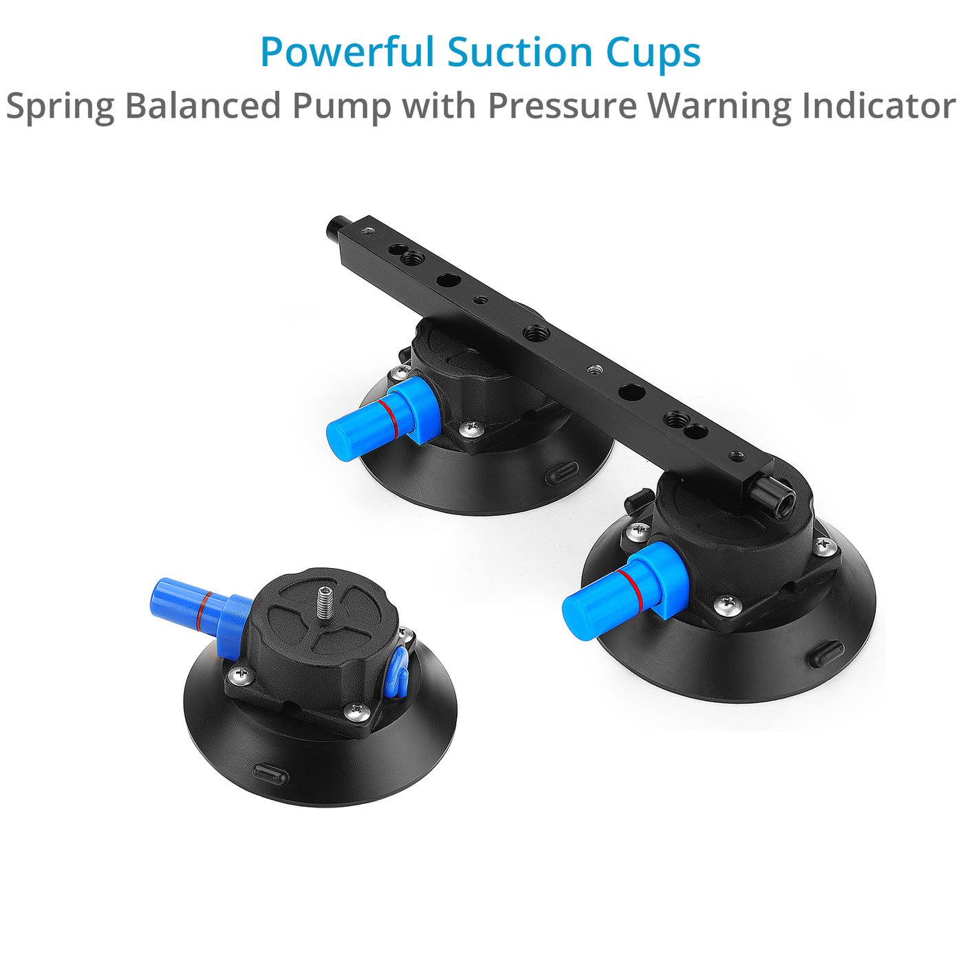 Proaim SuperGrip Suction Car Mount w Vibration Isolator for Camera Gim