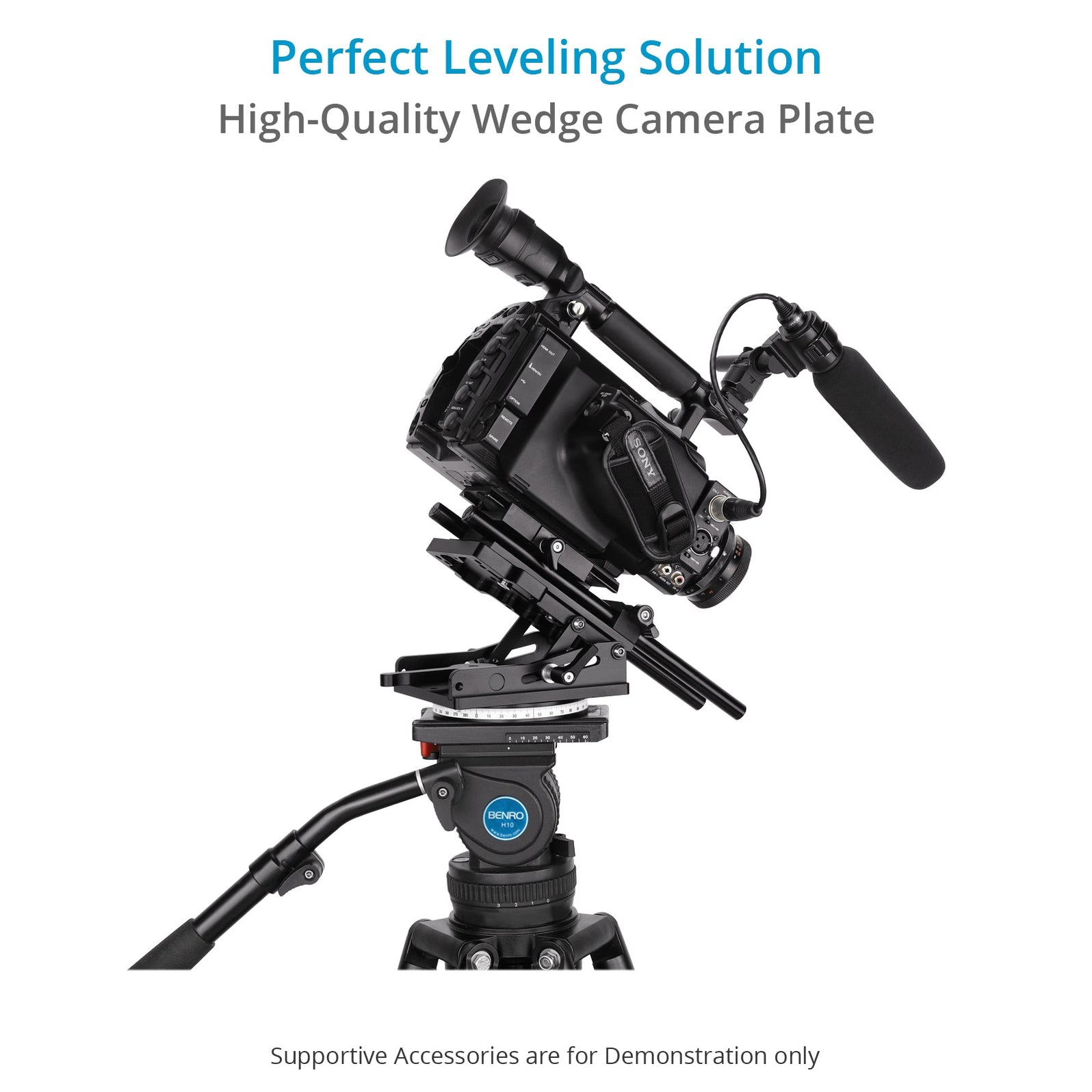 Proaim Swivel Pan/Tilt Wedge Camera Plate | Proaim USA