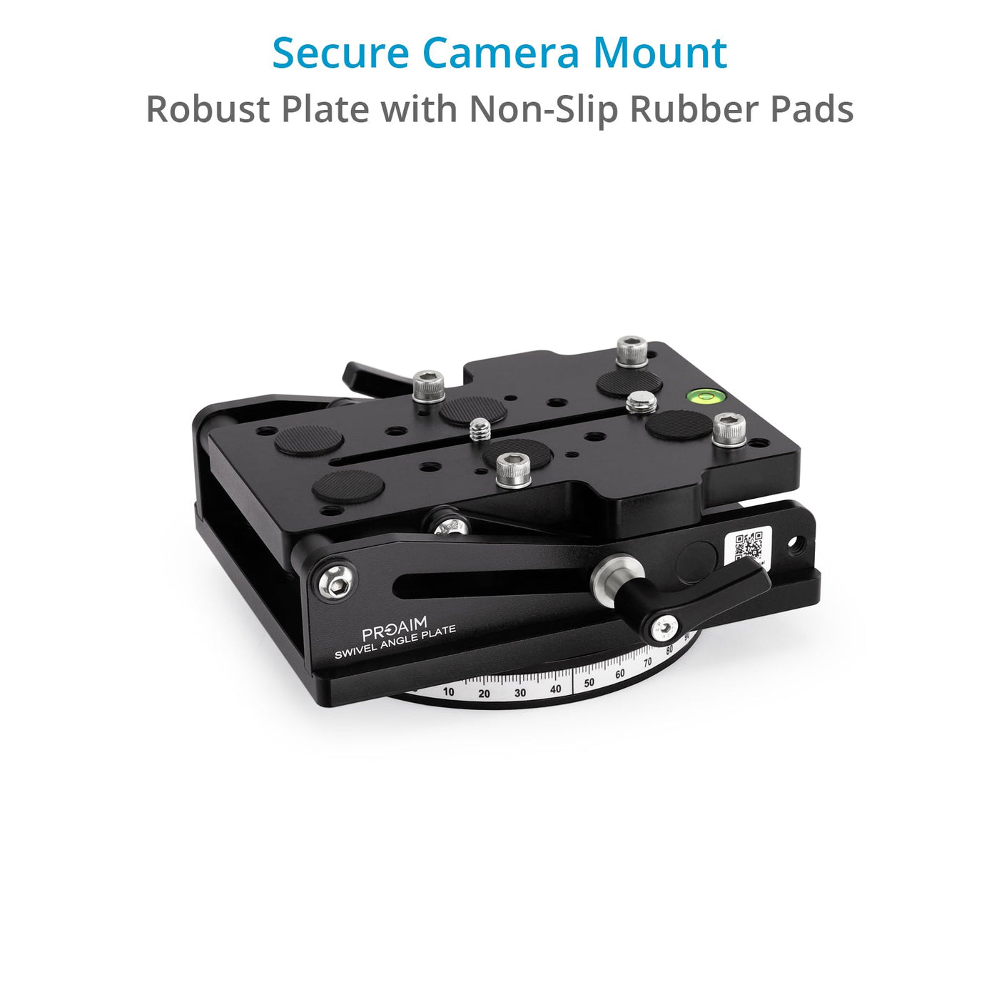 Proaim Swivel Pan/Tilt Wedge Camera Plate | Proaim USA