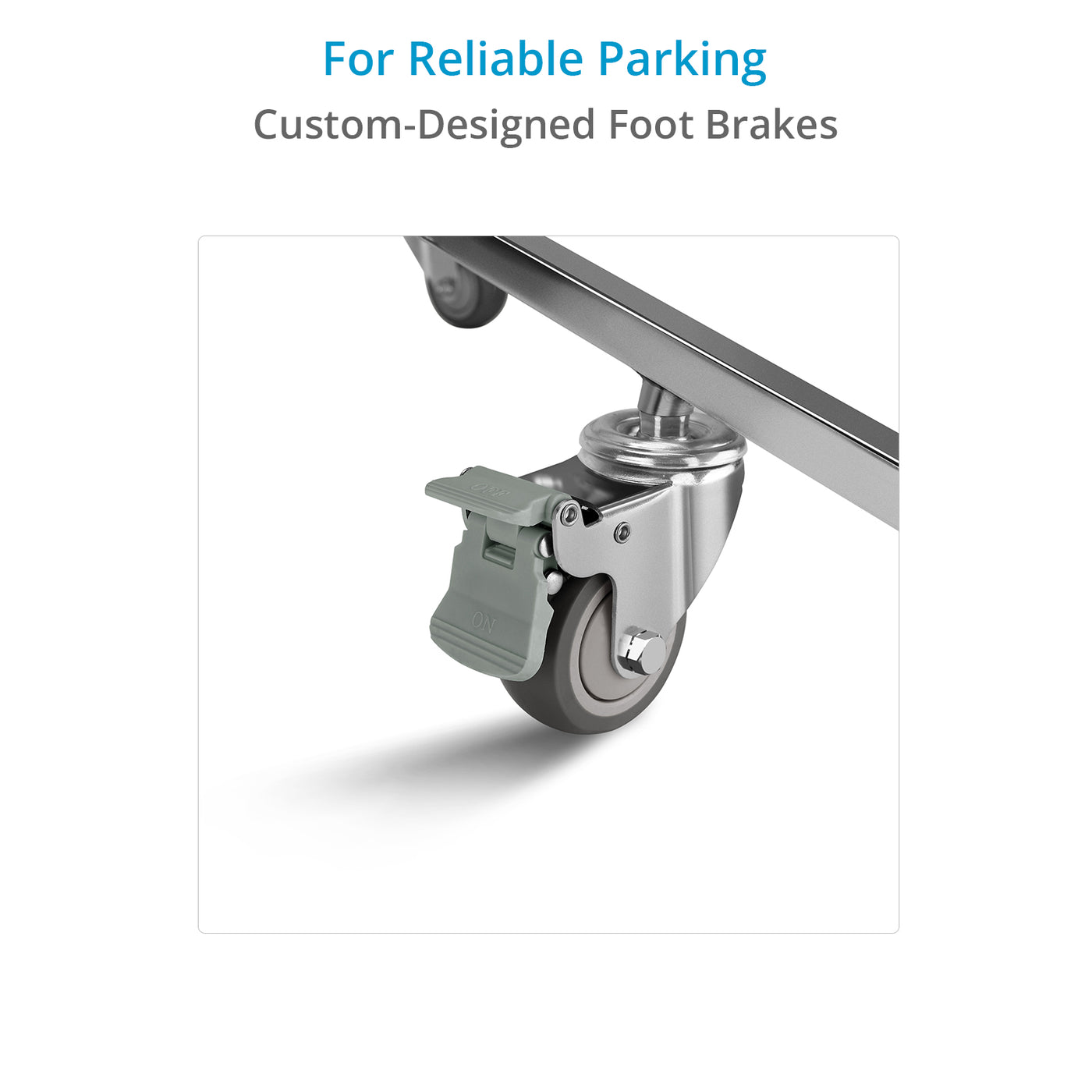 Proaim Baby 5/8” Jr. Triple Riser Roller Stand w Wheels for Studio, Ph