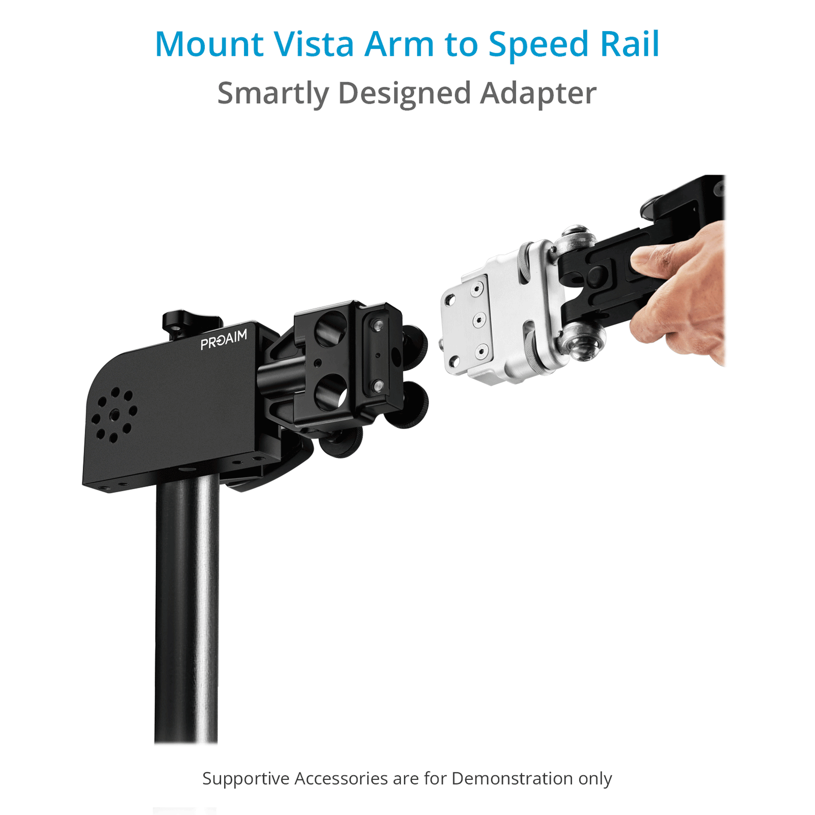 Proaim VSTA Socket Mount for Hard Mount Kit – for Proaim Vista Stabili