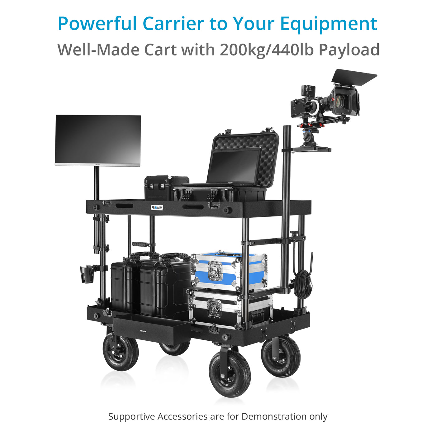 Proaim Victor Lite Video Production Camera Cart