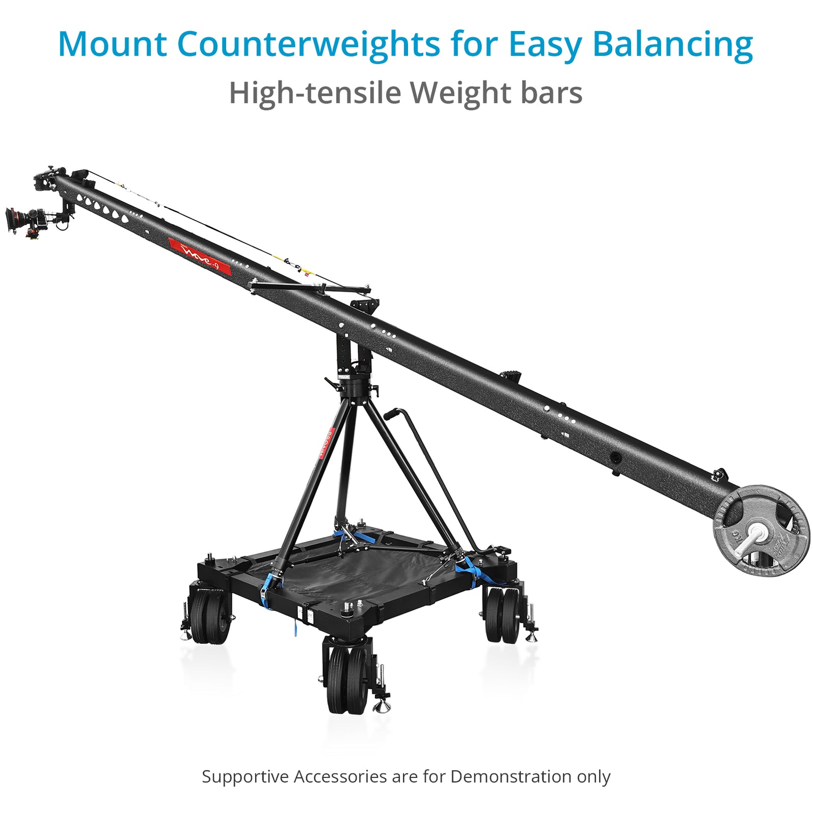 Proaim Wave-9 40ft Camera Crane Base Package | Proaim USA