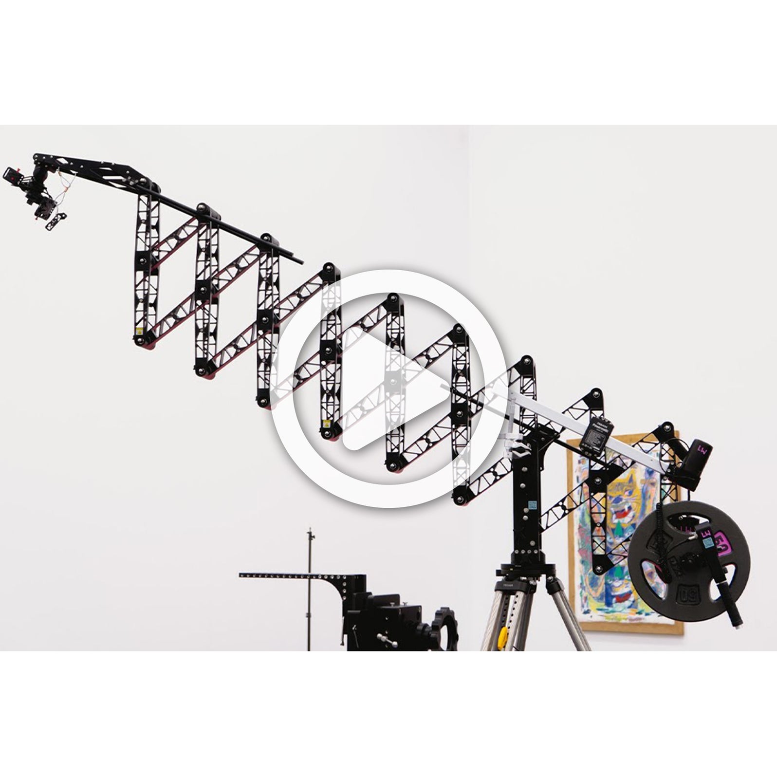 Proaim Powermatic Scissor Pro 17ft Telescopic Camera Jib Crane w New R