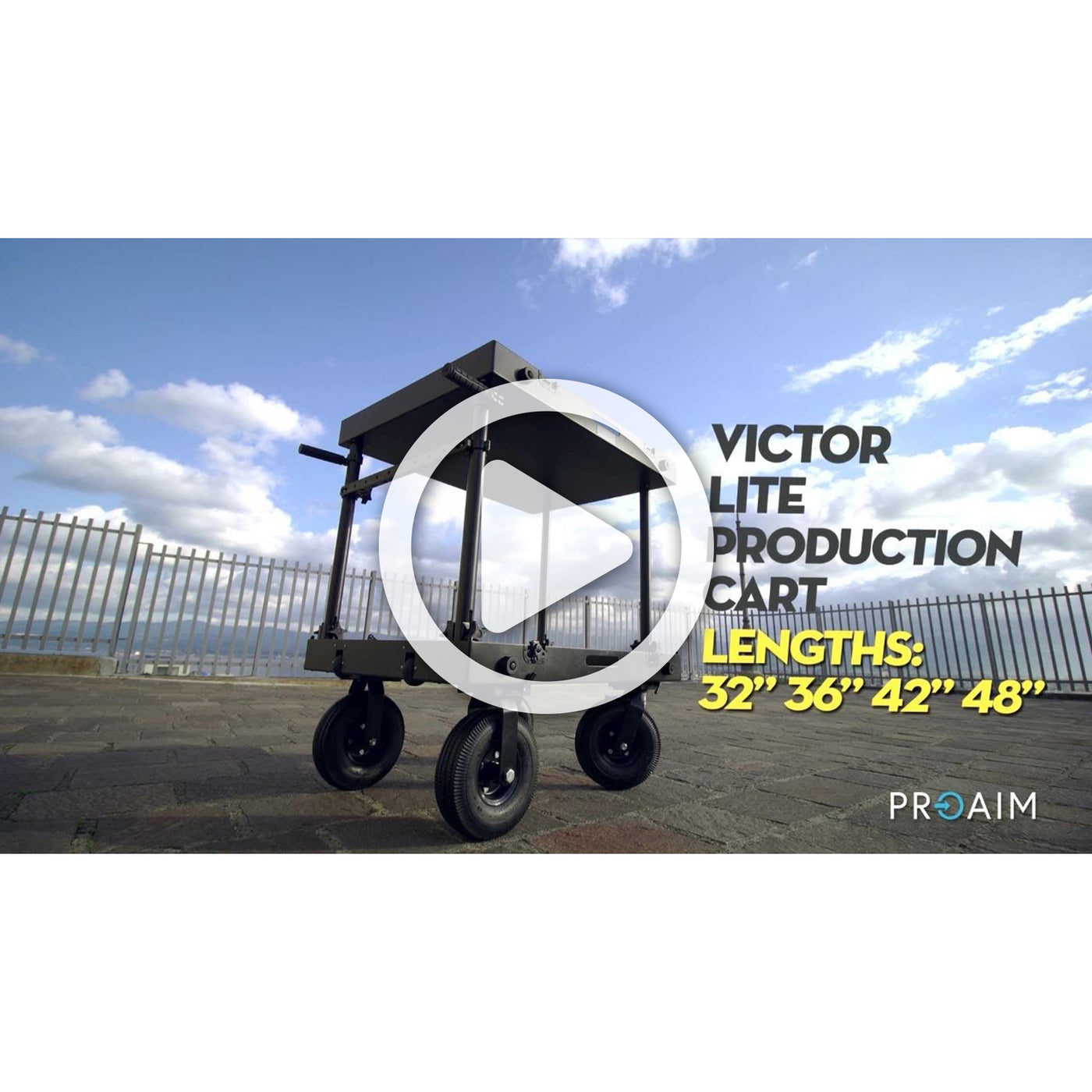 Proaim Victor Lite Video Production Camera Cart | Proaim USA