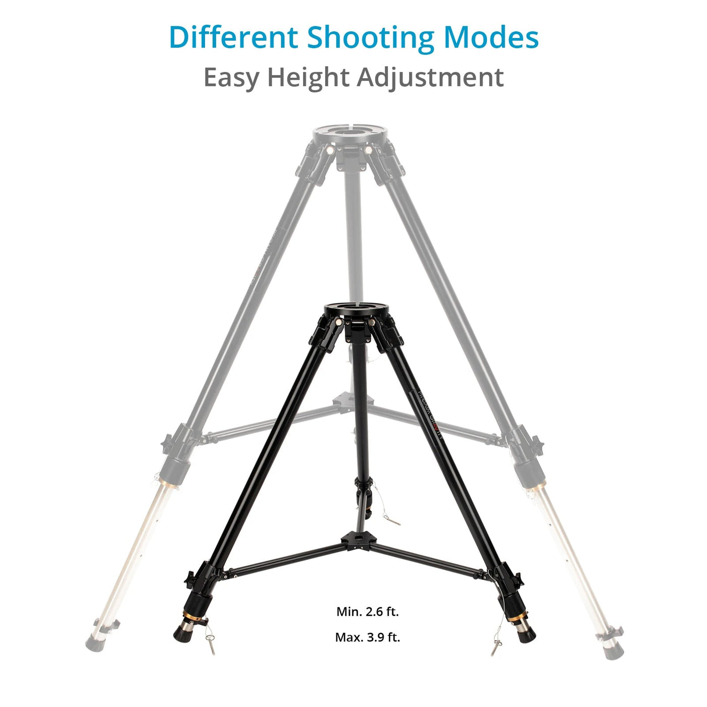 Proaim Gravity Heavy Duty Tripod - Mitchell | Flat